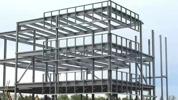 Sa2.5 Welded Agricultural Steel Buildings 100*3.0mm Heavy Duty ...