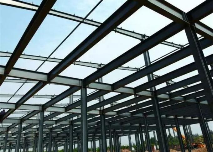 C/Z Section Steel Purlin Prefab Warehouse Solid H Shape Steel Beam ...